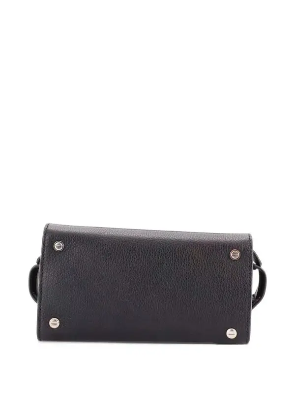 Givenchy Horizon Leather Mini Satchel - Black
