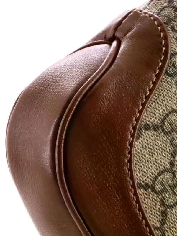 Gucci Jackie 1961 Gg Coated Canvas Mini Hobo Bag