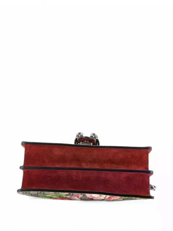 Gucci Dionysus Bag Blooms Print Gg Coated Canvas Small Shoulder Bag