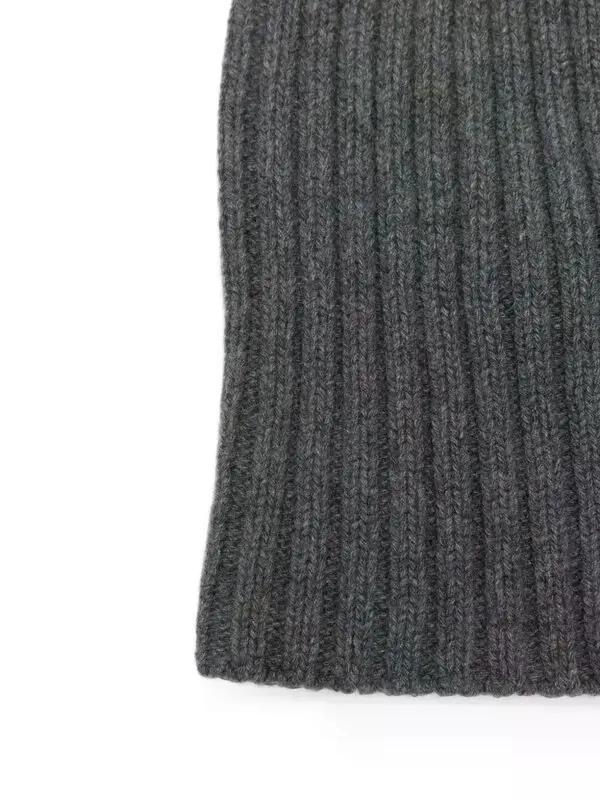 CENERE GB Ribbed-knit Beanie Hat