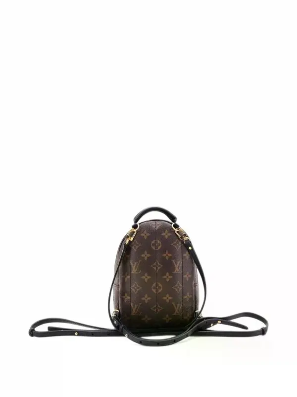 LOUIS VUITTON Palm Springs Monogram Canvas Mini Backpack - Brown