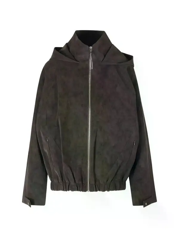 LA PISCINE Hooded Bomber Jacket