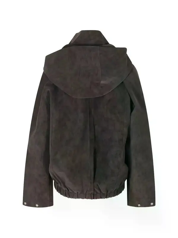 LA PISCINE Hooded Bomber Jacket