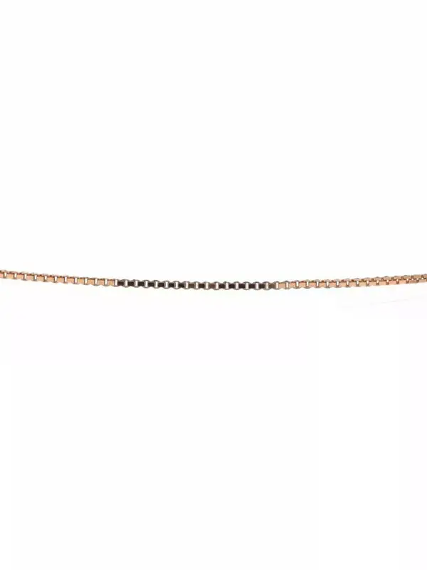 Gucci Link To Love Lariat 18k Rose Gold Necklace