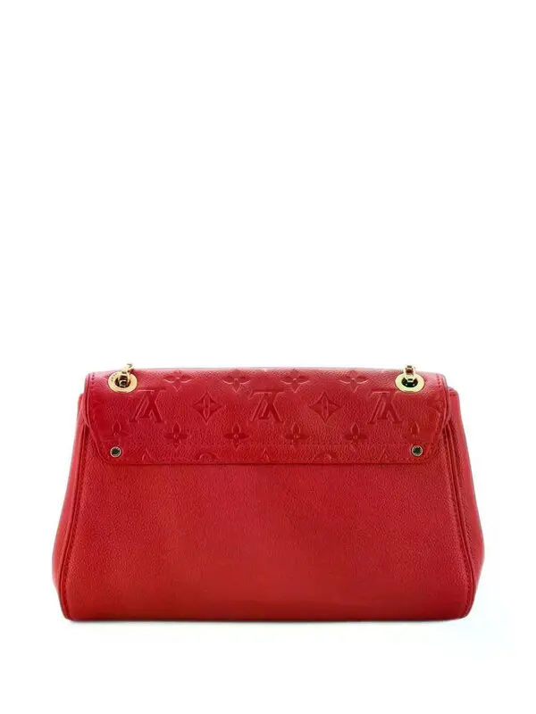LOUIS VUITTON Saint Germain Handbag Monogram Empreinte Leather Pm Shoulder Bag - Red