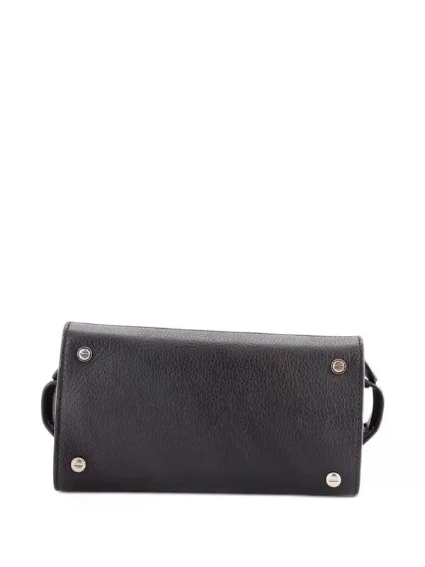 Givenchy Horizon Leather Mini Satchel - Black