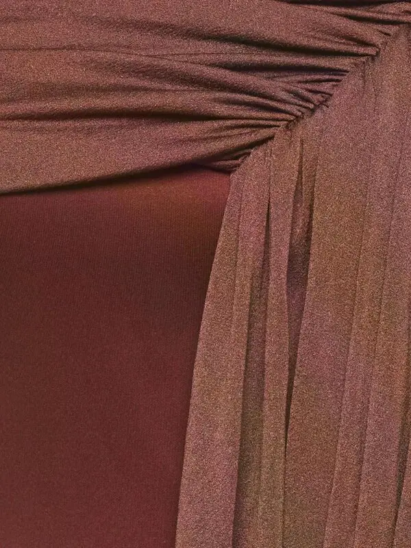 CHATS BY C.DAM Meydan Draped Maxi Dress