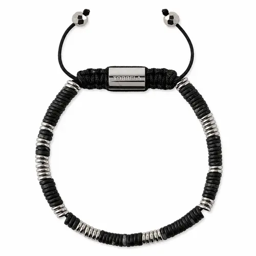 TORRELA Beaded Bracelet - Hematite