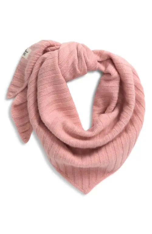 Rag & Bone Cassidy Cashmere Triangular Scarf - Pink