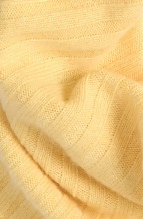 Rag & Bone Cassidy Cashmere Triangular Scarf - Yellow
