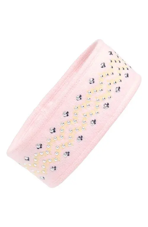 Rag & Bone Fallon Stud Fair Isle Headband - Pink Multi