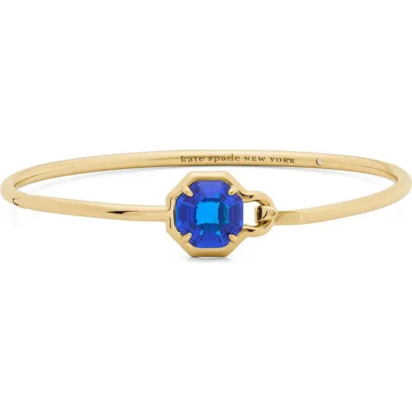 Kate Spade New York Opulence Octagon Stone Bangle - Blue
