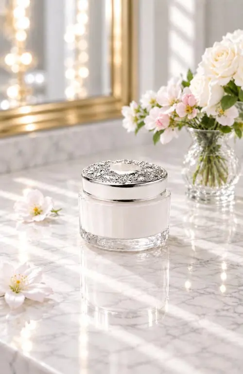 LADY PRIMROSE Royal Extract Body Cream Jar - Silver
