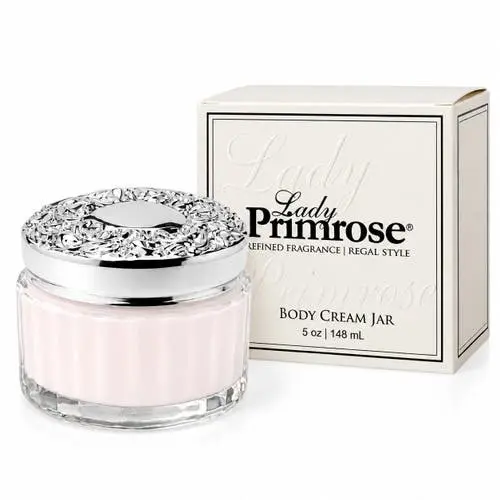 LADY PRIMROSE Royal Extract Body Cream Jar - Silver
