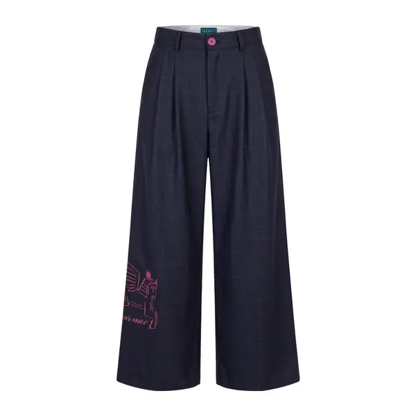 KING NAKED Dream On Trousers Check