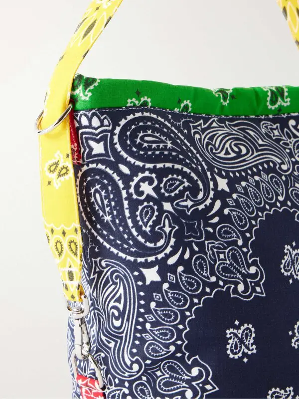 CALL IT BY YOUR NAME Sac Seau Printed Cotton-canvas Bucket Bag