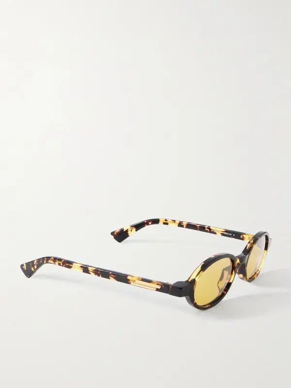 Bottega Veneta Round-frame Acetate Sunglasses