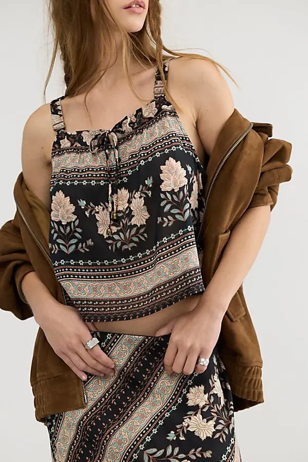 SPELL Petalwood Maxi Skirt Set