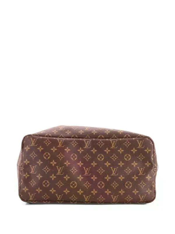 LOUIS VUITTON Neverfull Nm Monogram Canvas Gm Tote Bag - Brown