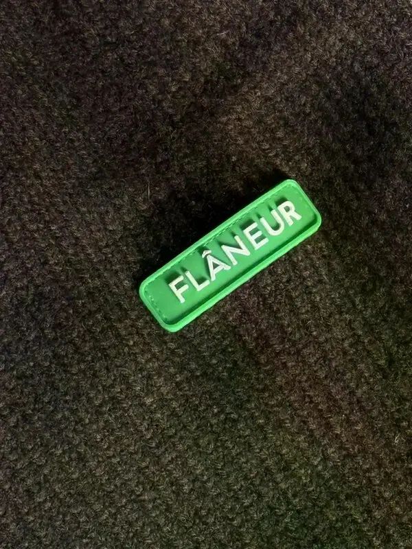 FLANEUR Ribbed-knit Zip-up Cardigan