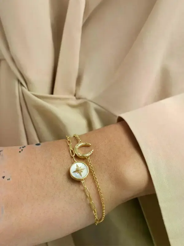 Astley Clarke Polaris Mother-of-pearl Bracelet