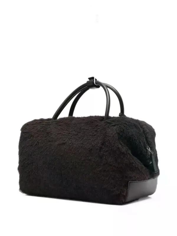 Max Mara Teddy Shearling-trim Tote Bag