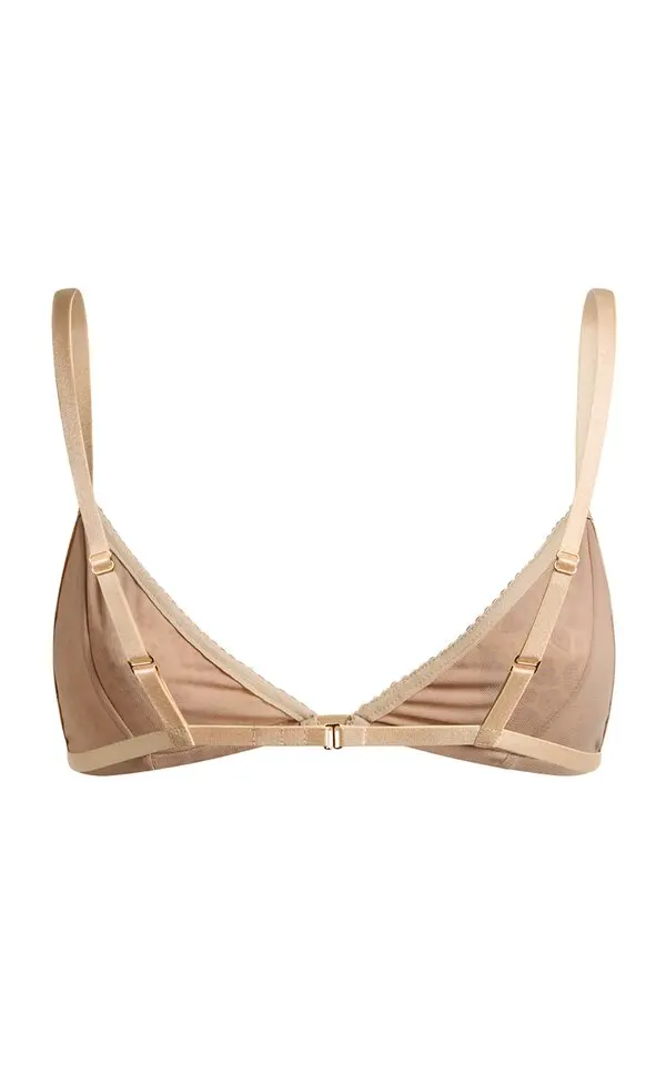 Etro Printed Silk Bra