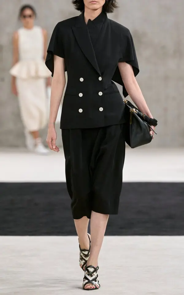 LANVIN Wool-blend Cape Jacket