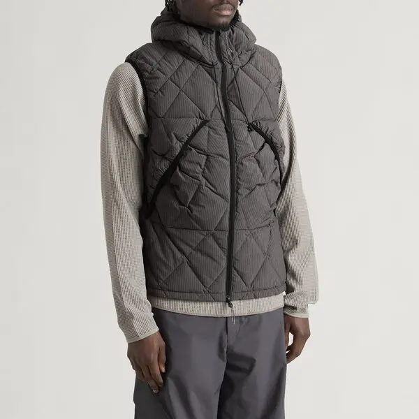 ROA Nuna 800 Fill Power Pinstriped Down Vest