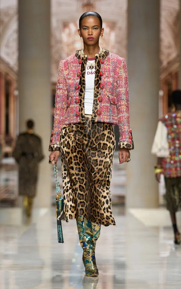 Dolce & Gabbana Textured Jacquard Jacket - Multi