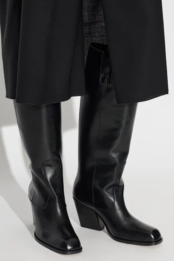 Yuzefi Heeled Boots ‘delavar