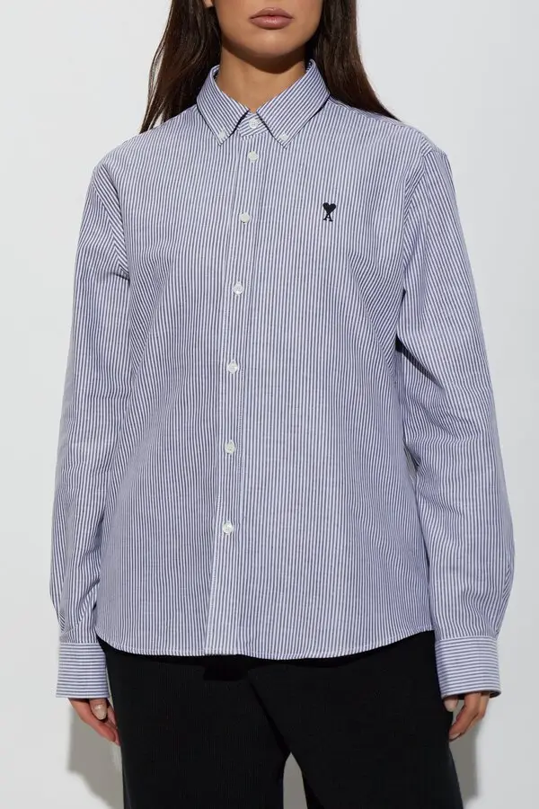 AMI Paris Striped Shirt