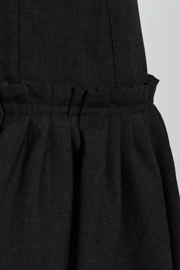AMI Paris Dress With A Flared Hem