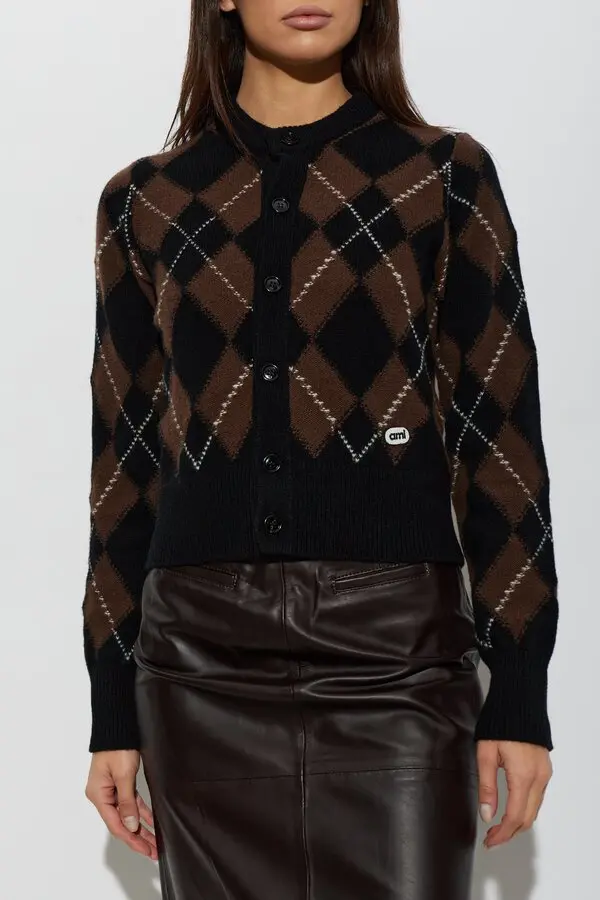AMI Paris Wool Cardigan