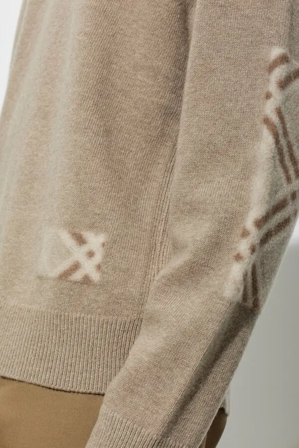 Burberry Crew Neck Wool Sweater