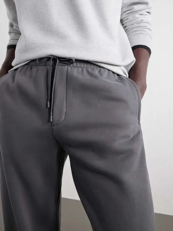 Lululemon Steady State Tapered Cotton-blend Superloft™ Sweatpants