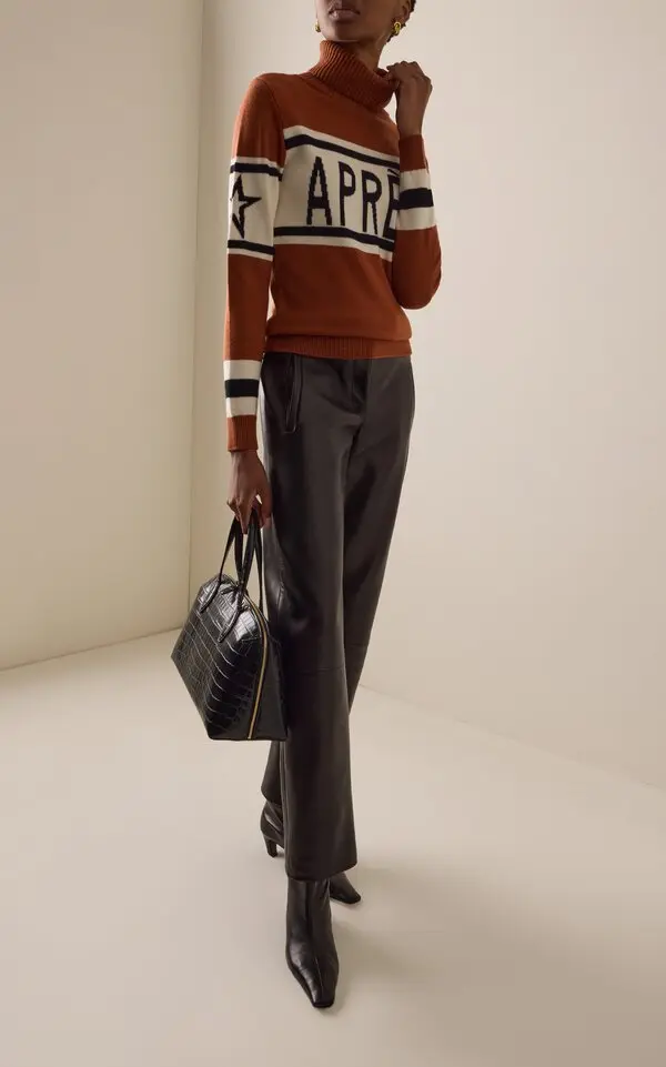 Perfect Moment Schild Apres-knit Wool Sweater