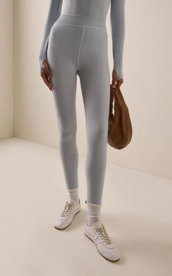 Cordova Sol Ribbed-knit Ski Leggings