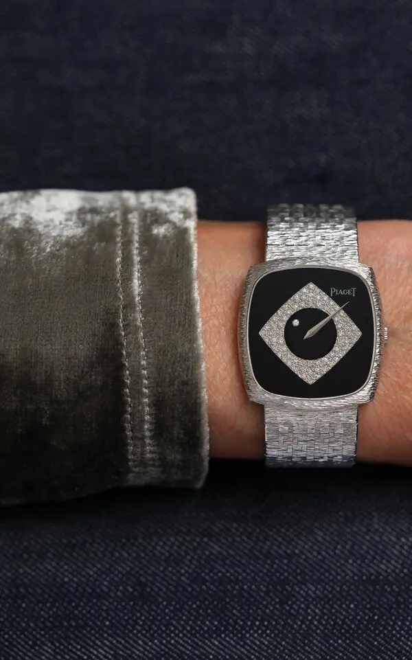 STEPHANIE WINDSOR Piaget Mystery Dial Vintage Watch