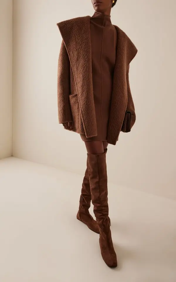 Max Mara Cashmere-wool Short Dress