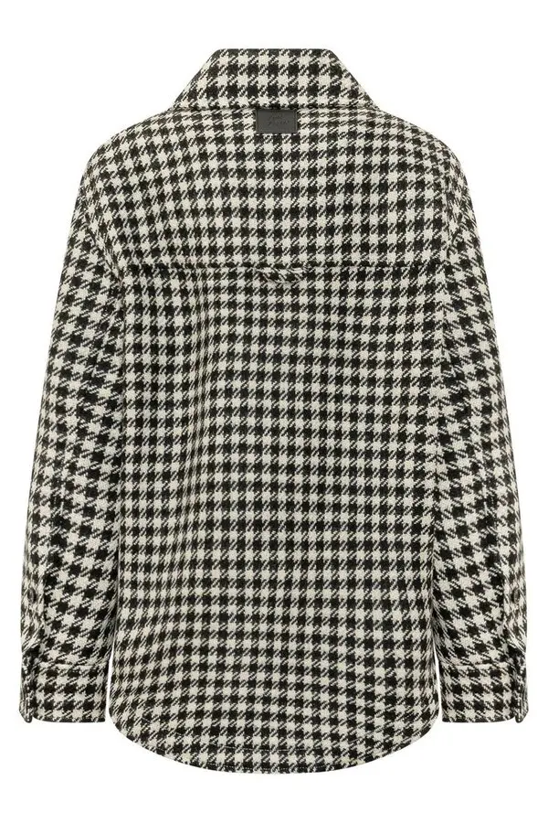 AMI Paris Checked Buttoned Jacket