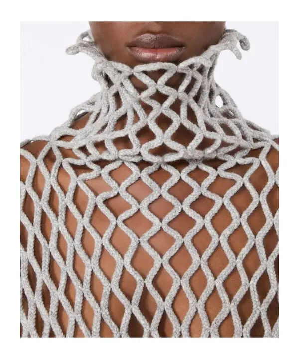 Sportmax Fiesta Open-knit Knitted Sweater