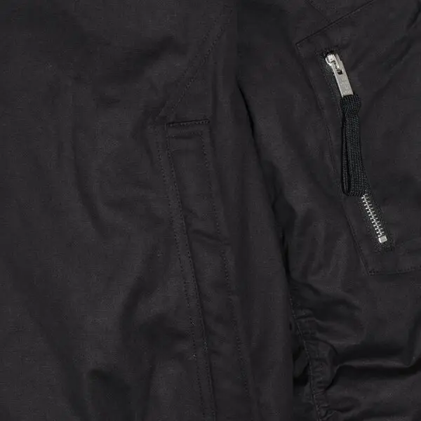 THOM KROM Zip-up Bomber Hooded Jacket