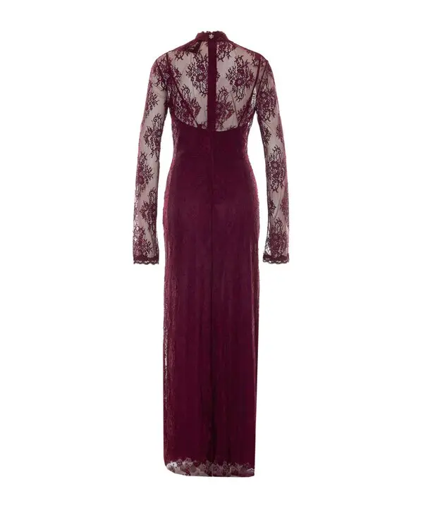ANIYE BY Ruby Noir Vivi Lace Long Dress