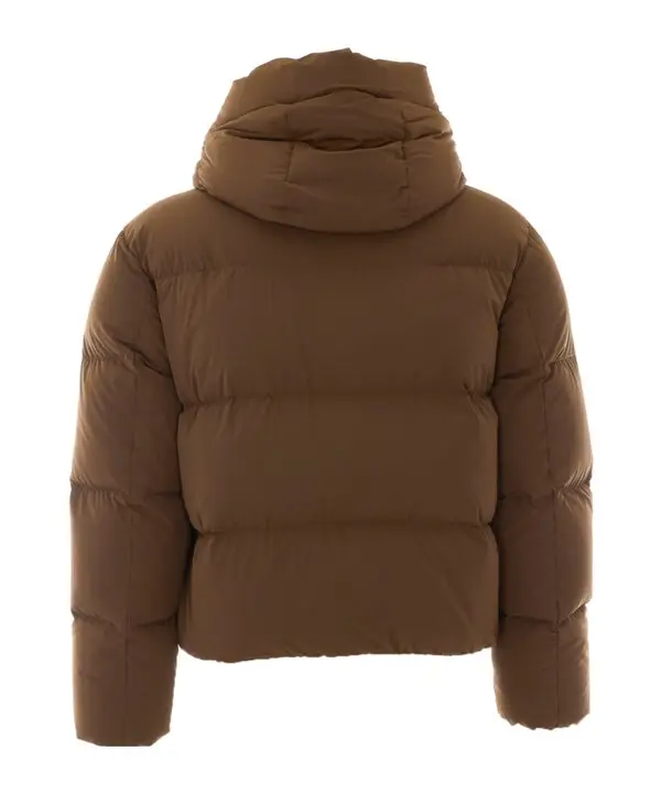 Woolrich Madison Hooded Down Jacket - Brown