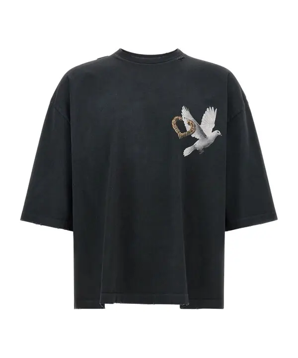WILLY CHAVARRIA El Movimiento Oversized T-shirt - Black