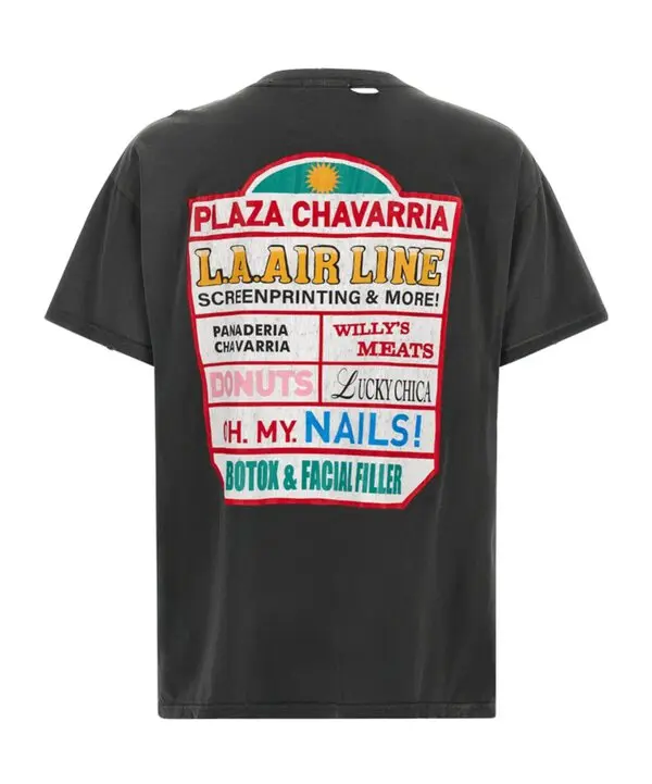 WILLY CHAVARRIA Graphic-print Distressed T-shirt