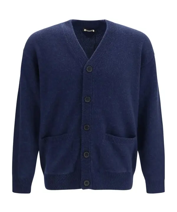 Prada V-neck Re-cashmere Cardigan