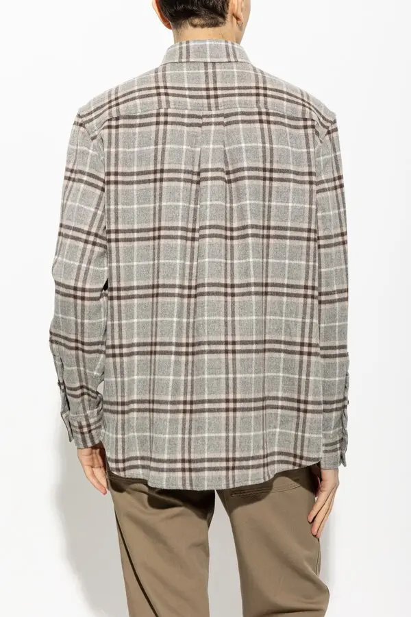 Burberry Cadoc’ Wool Shirt
