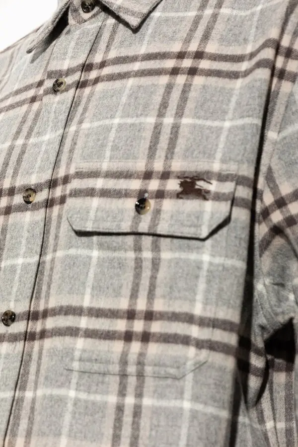 Burberry Cadoc’ Wool Shirt